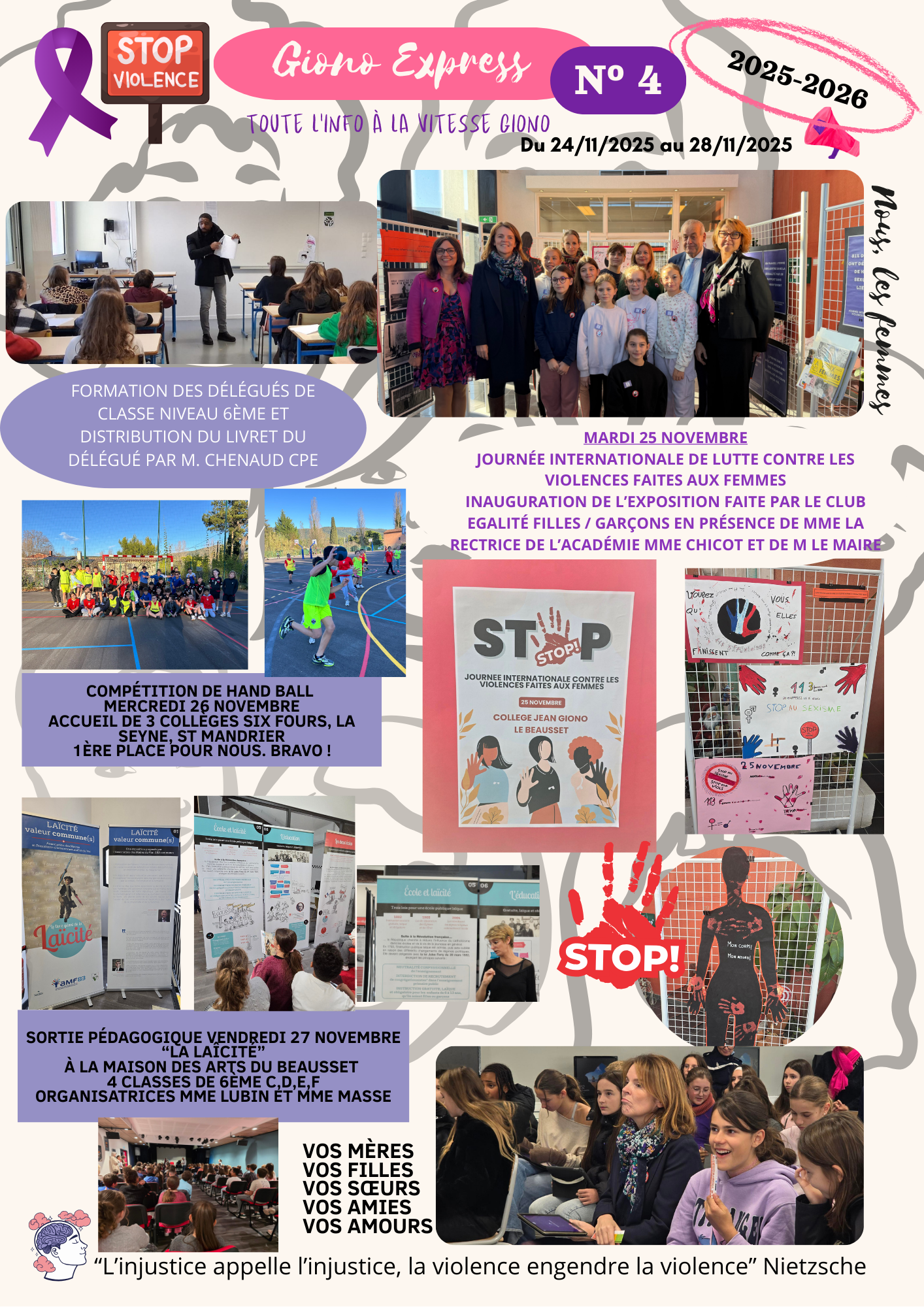 Bienvenue sur le site du collège Jean Giono!